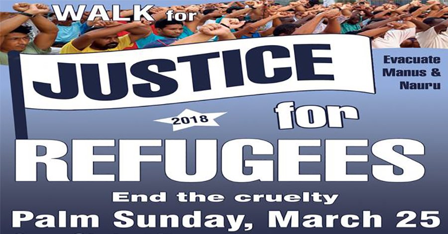 March on Palm Sunday for justice for refugees - maydayvictoria.com